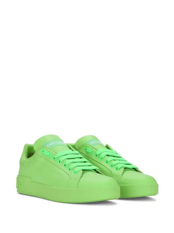 Dolce & Gabbana Portofino Leather Sneakers