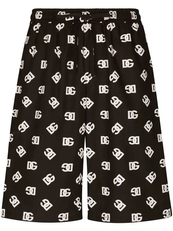 Dolce & Gabbana Monogram Bermuda Shorts