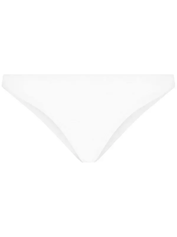 Dolce & Gabbana Dg-logo Bikini Bottoms - White