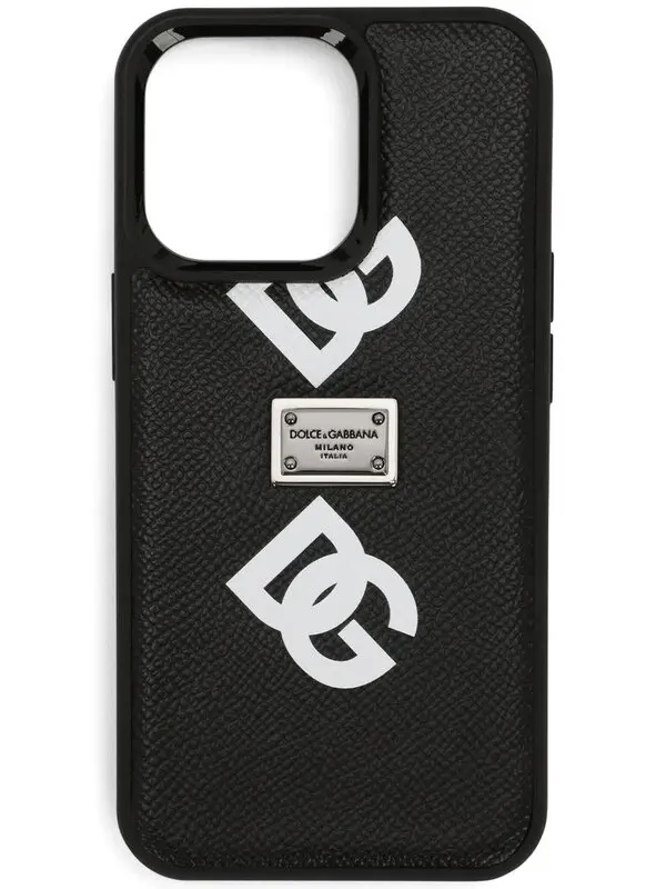Dolce & Gabbana Logo-print Iphone 13 Pro Case - Black