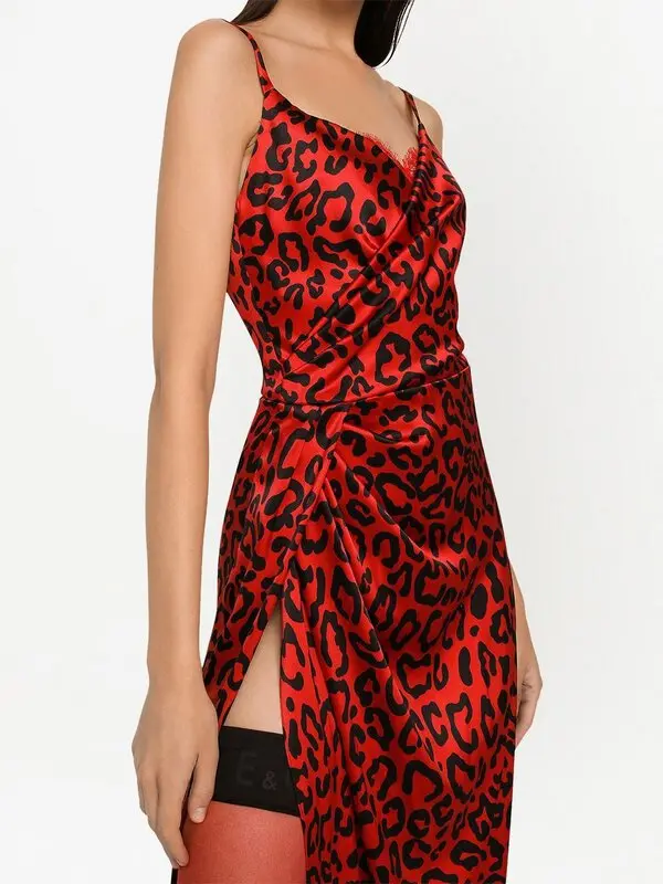 Dolce & Gabbana Leopard-print Maxi Dress