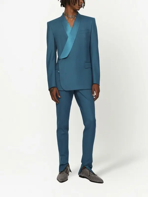 Dolce & Gabbana Sicilia-fit Double-breasted Tuxedo Blazer