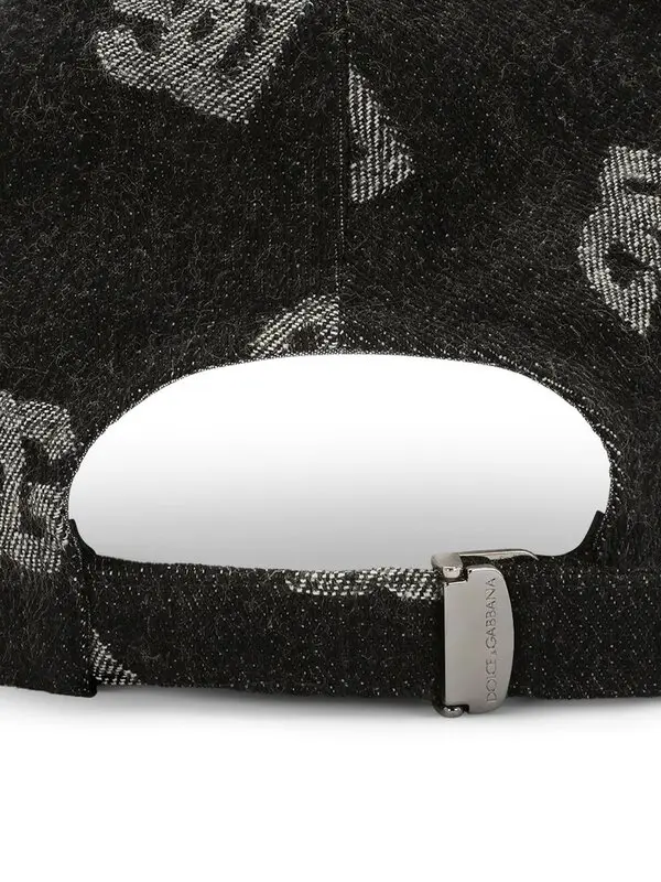 Dolce & Gabbana Monogram Jacquard Baseball Cap