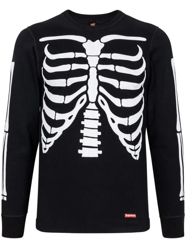 トップス Supreme x Hanes Bones Thermal Crew Black Supreme x Hanes Bones Thermal Crew Black – blueandcream