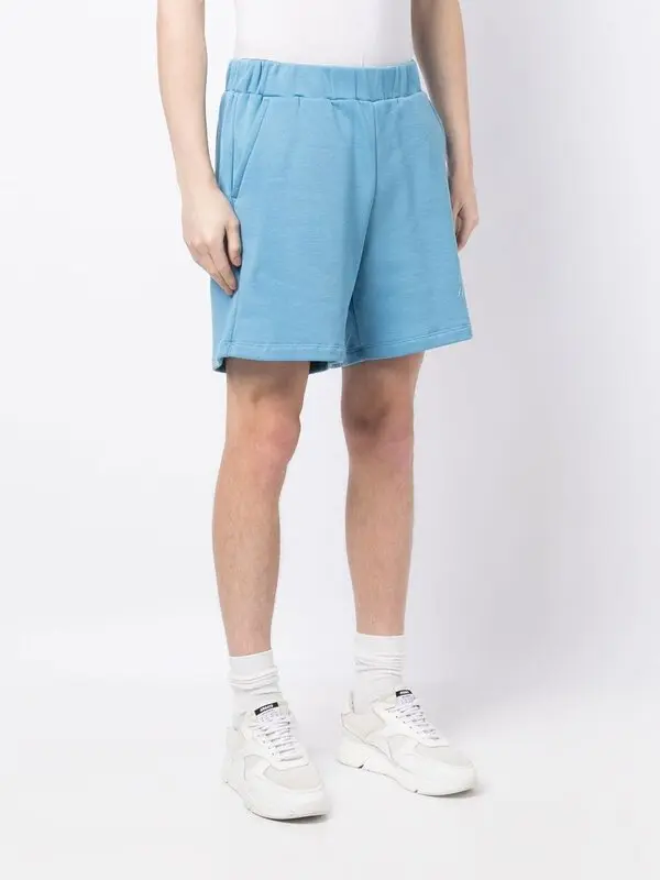 Opening Ceremony Logo-embroidered Cotton Track Shorts