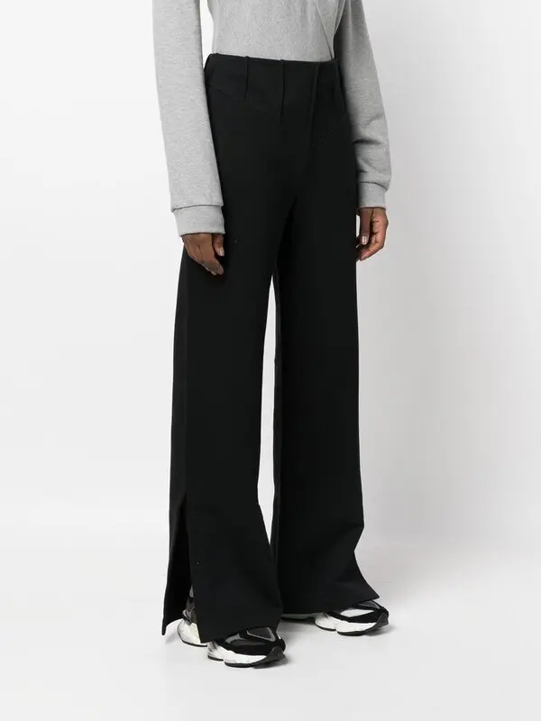 Gcds Wide-leg Jersey Trousers