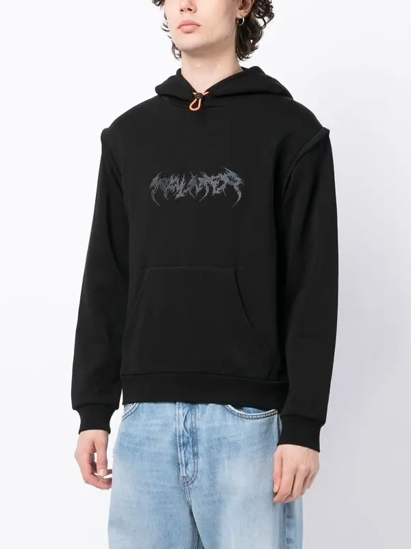 PALMER Logo-print Organic Cotton Hoodie