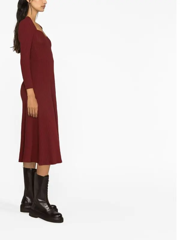 41 hawthorn annora faux wrap knit dress MIYA KNIT CARDIGAN DRESS L/XL / Purple