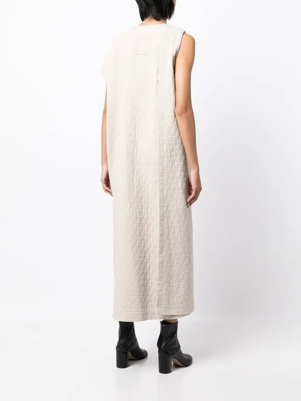 UMA WANG Asymmetric Quilted T-shirt Dress