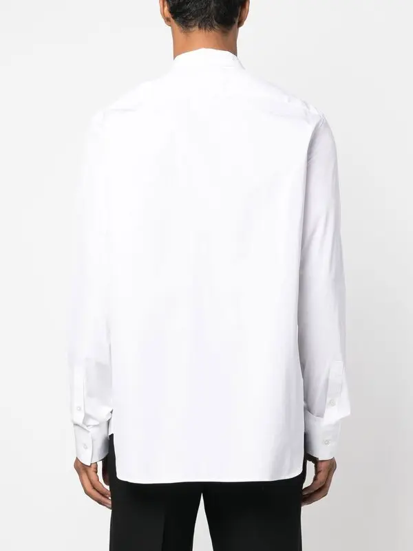 JIL SANDER Long-sleeve Poplin Shirt - White