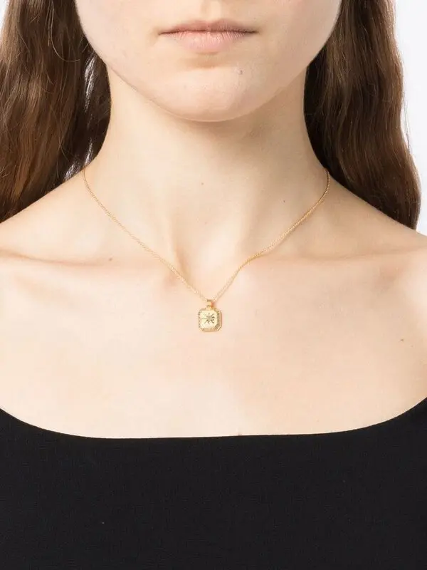 MISSOMA Polished Finish Star Motif Necklace