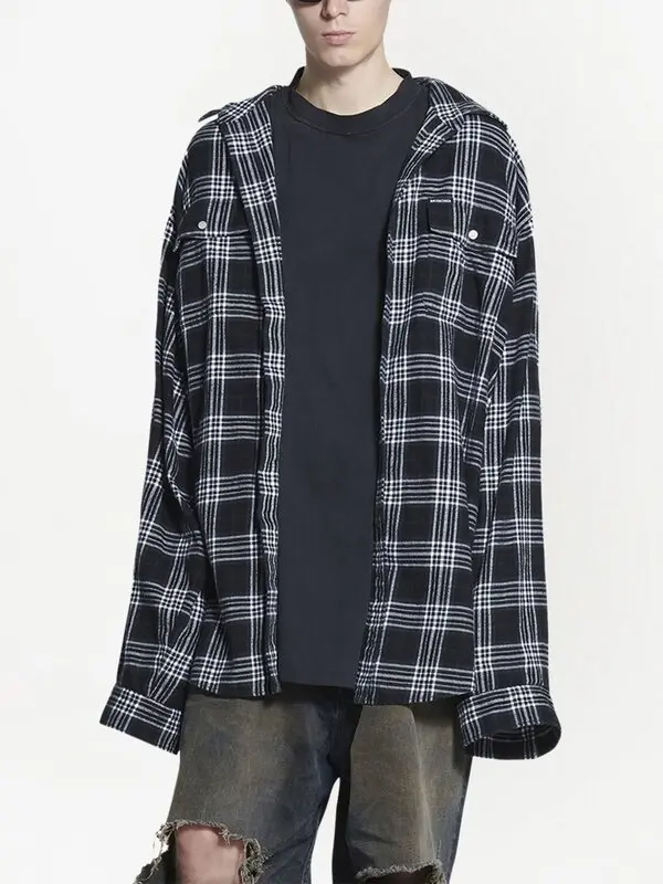 Balenciaga Trompe L'œIl Shirt - Black | Editorialist