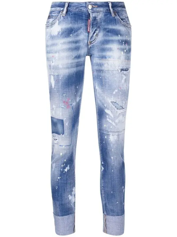 Dsquared2 Slim Cropped Jeans