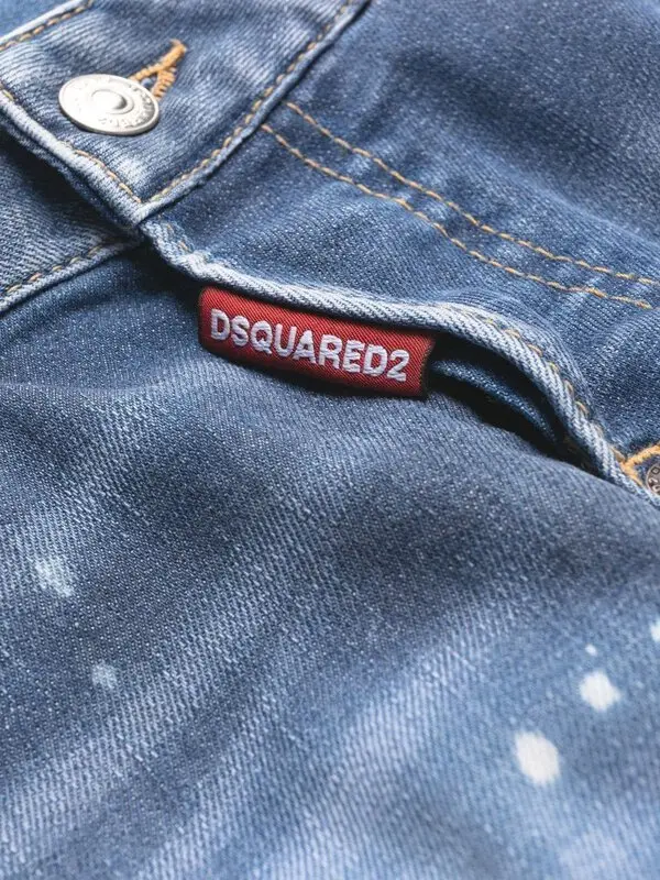 Dsquared2 Cropped Skinny Jeans