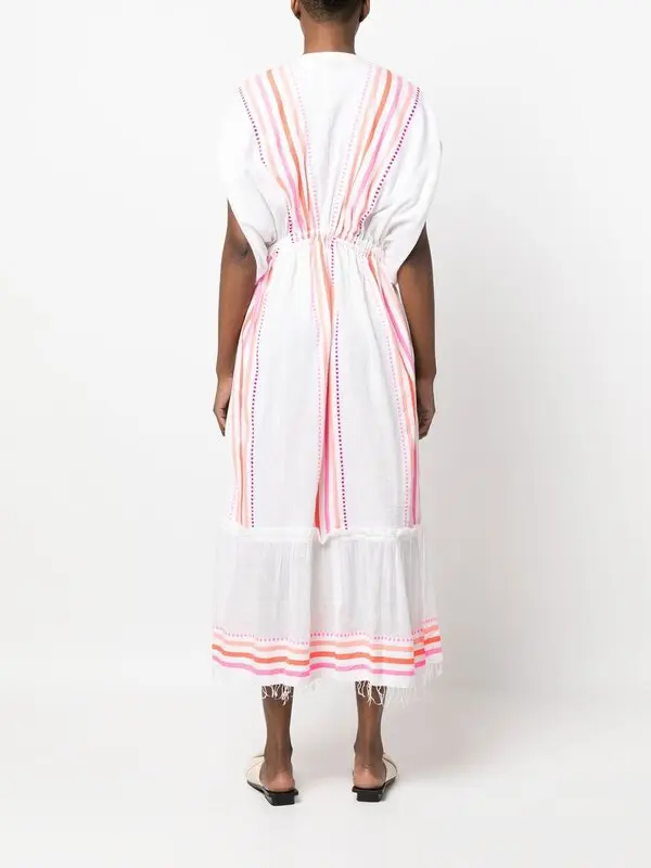 LEMLEM Eshe Stripe-print Dress - Pink