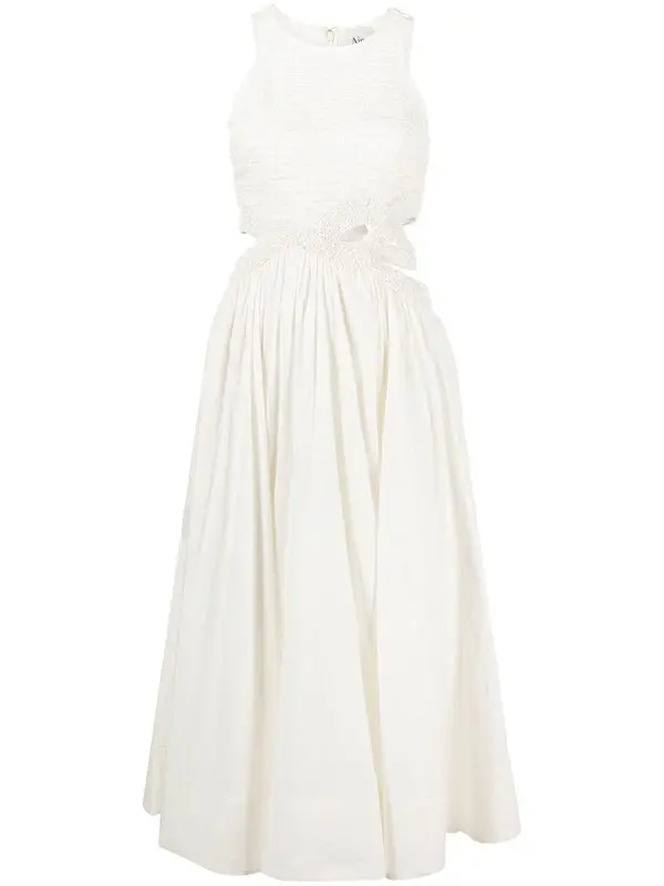 Aje New Catara Sequin-embellished Dress - Neutrals