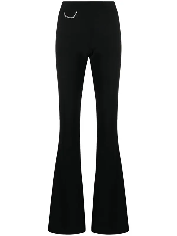 Dsquared2 Logo-chain Flared Trousers