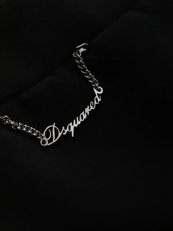 Dsquared2 Logo-chain Flared Trousers