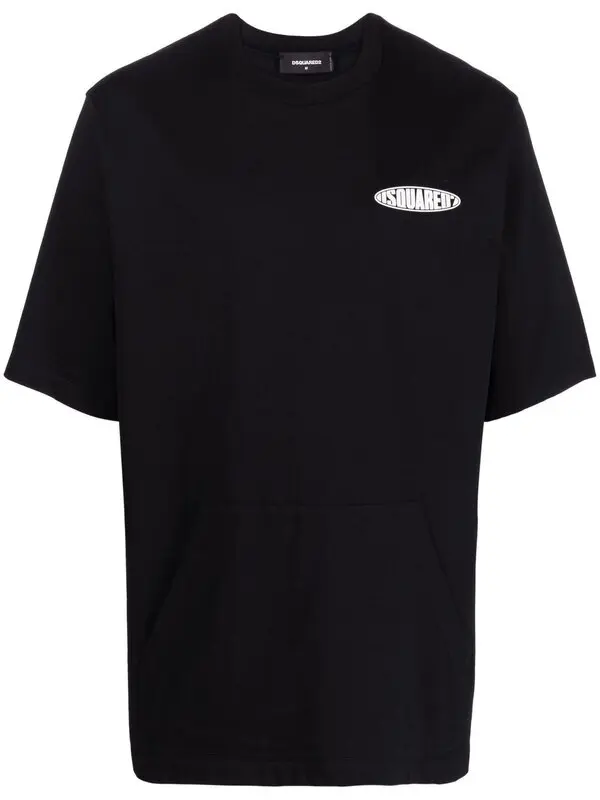 Dsquared2 Logo-print Short-sleeve T-shirt - Black