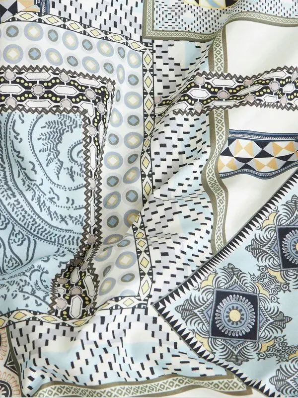 Etro Geometric Print Calf-length Skirt