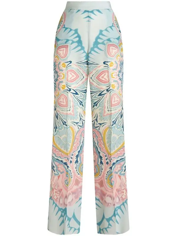 Etro Paisley-print Trousers
