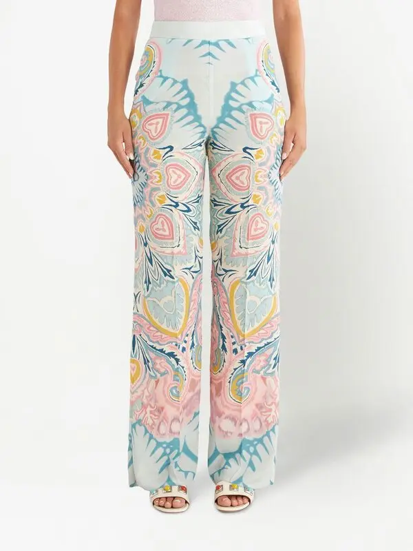 Etro Paisley-print Trousers