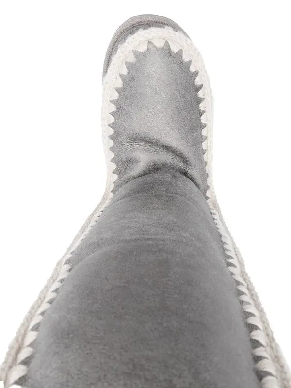 Mou Knee-high Boots - Grey