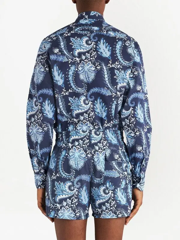 Etro Paisley-print Long-sleeve Shirt