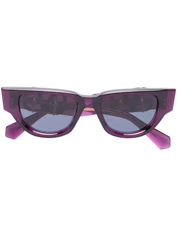 Valentino Garavani Vlogo Signature Cat-eye Sunglasses - Purple