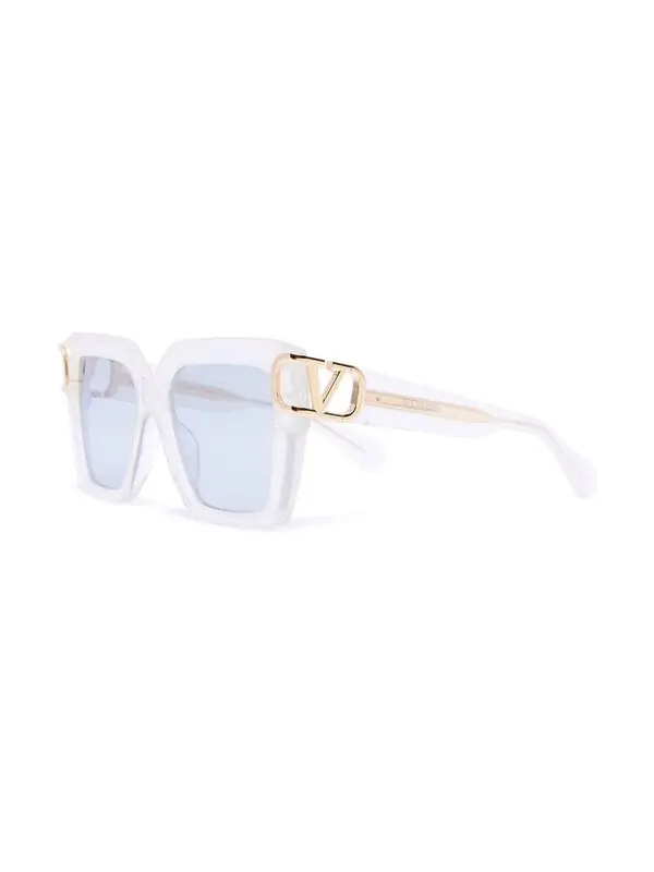 Valentino Garavani Vlogo Signature Square-frame Sunglasses