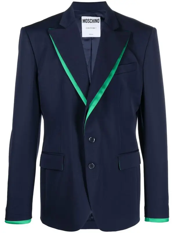 Moschino Single-breasted Tailored Blazer