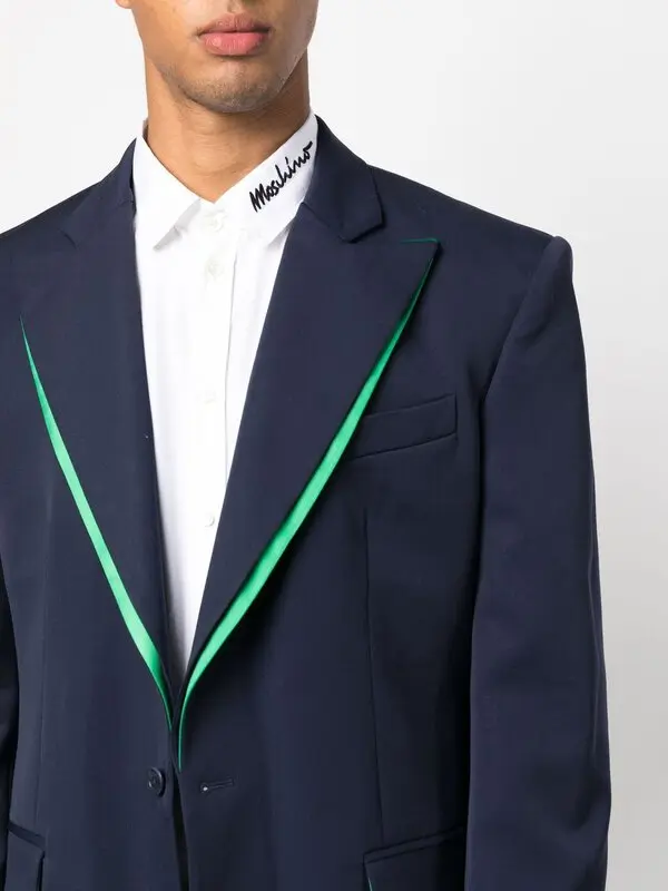 Moschino Single-breasted Tailored Blazer