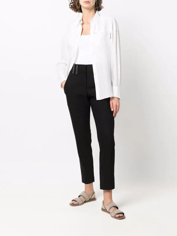 Brunello Cucinelli Bandeau-style Top - White