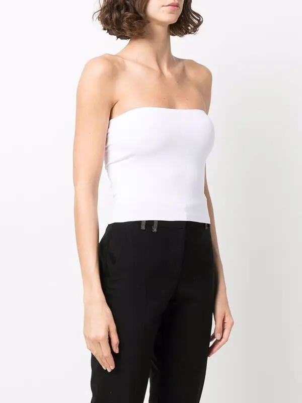 Brunello Cucinelli Bandeau-style Top - White