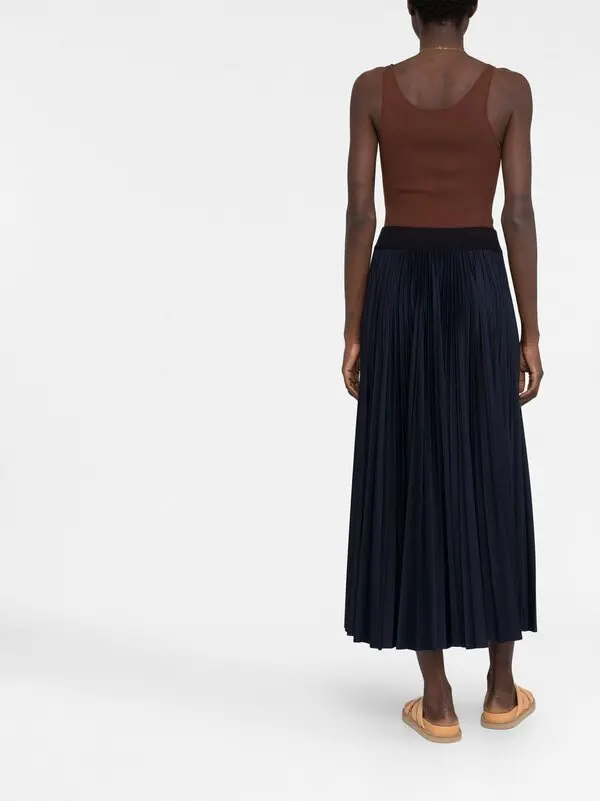 Fabiana Filippi Pleated Midi Skirt