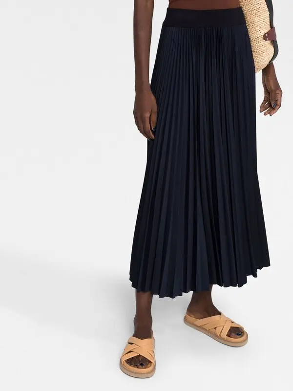 Fabiana Filippi Pleated Midi Skirt