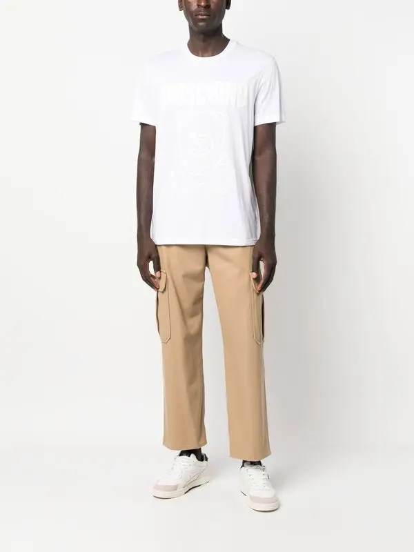 Moschino Cargo-pocket Wide-leg Trousers