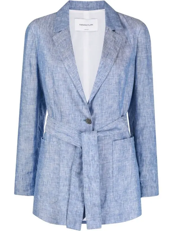 Fabiana Filippi Belted Blazer