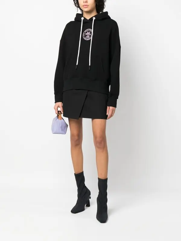 Palm Angels College Logo-print Hoodie