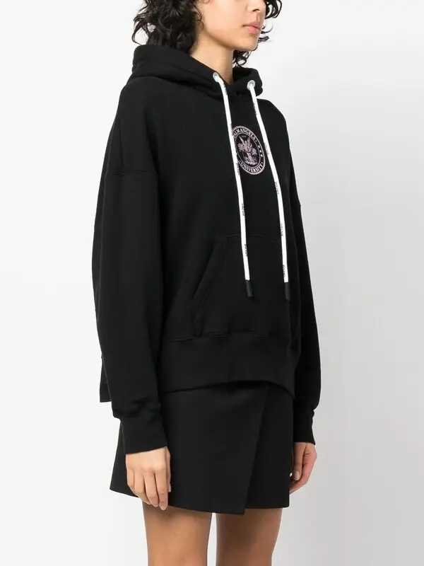 Palm Angels College Logo-print Hoodie