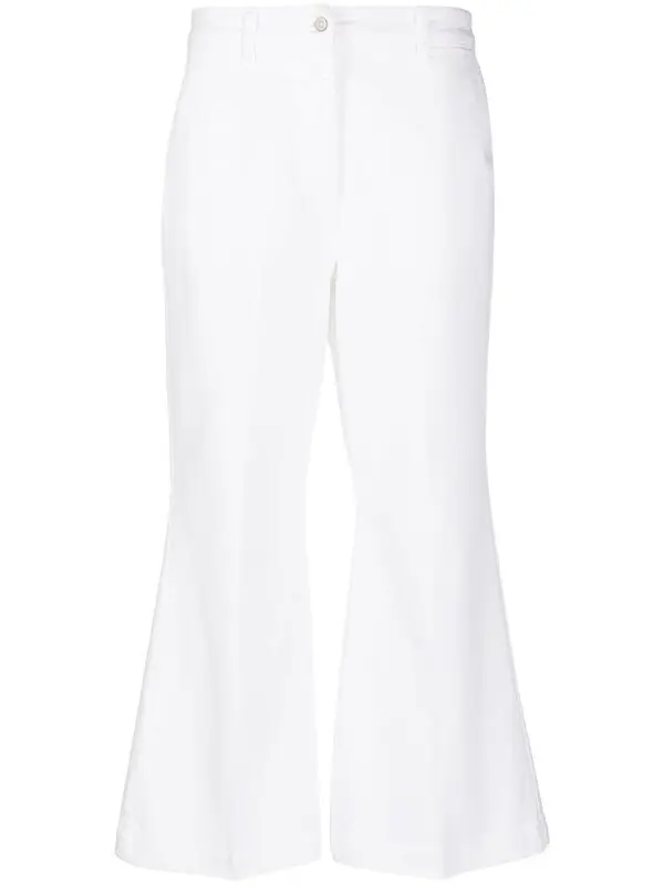 Fabiana Filippi High-rise Flared Cropped Jeans