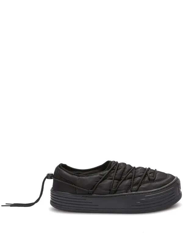 Palm Angels Padded Sneakers - Black