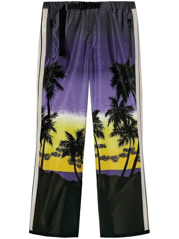 Palm Angels Palm Sunset Track Ski Pants - Black
