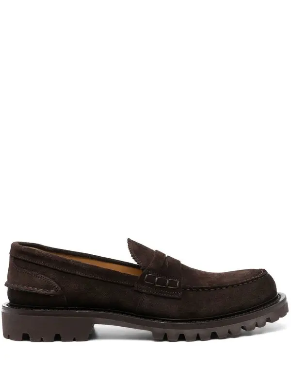 SCAROSSO Wooster Ii Suede Loafers