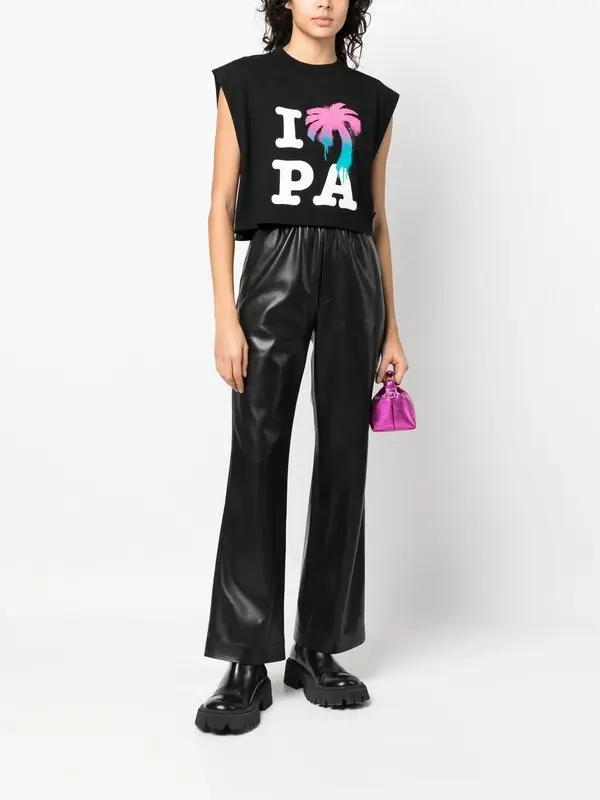 Palm Angels Logo-print Tank Top