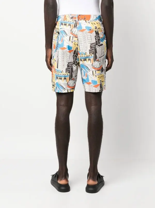 Moschino Graphic-print Bermuda Shorts