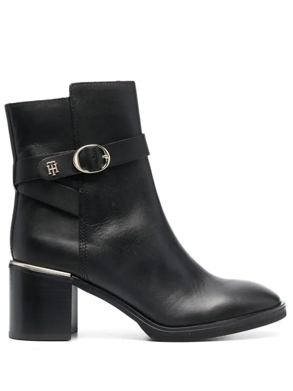 Tommy Hilfiger 70mm Buckle Ankle Boots