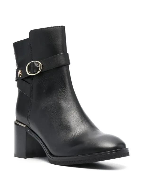 Tommy Hilfiger 70mm Buckle Ankle Boots