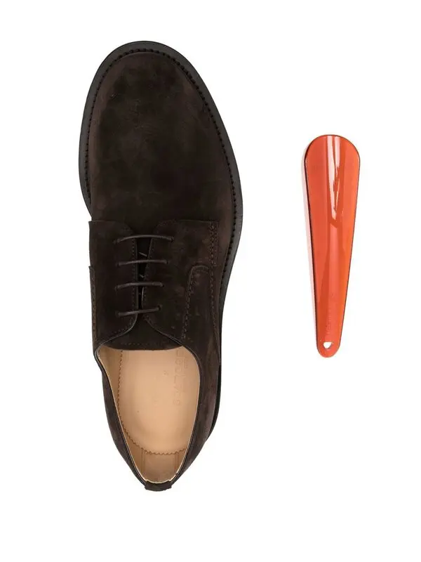 SCAROSSO Wooster Iii Suede Derby Shoes