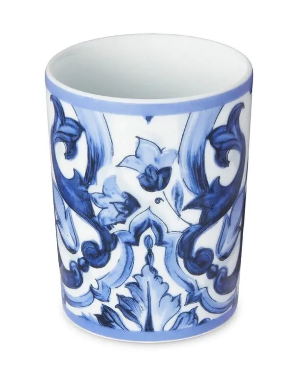 Dolce & Gabbana Blu Mediterraneo Porcelain Wine Glass